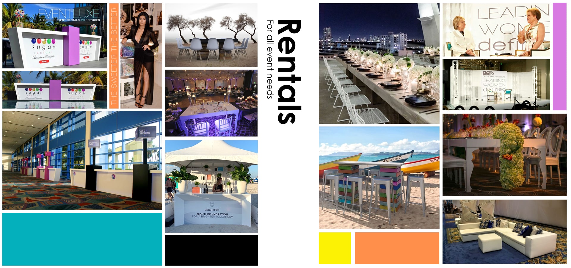 Miami's Most Innovative Event Rentals & Custom Fabrication Company